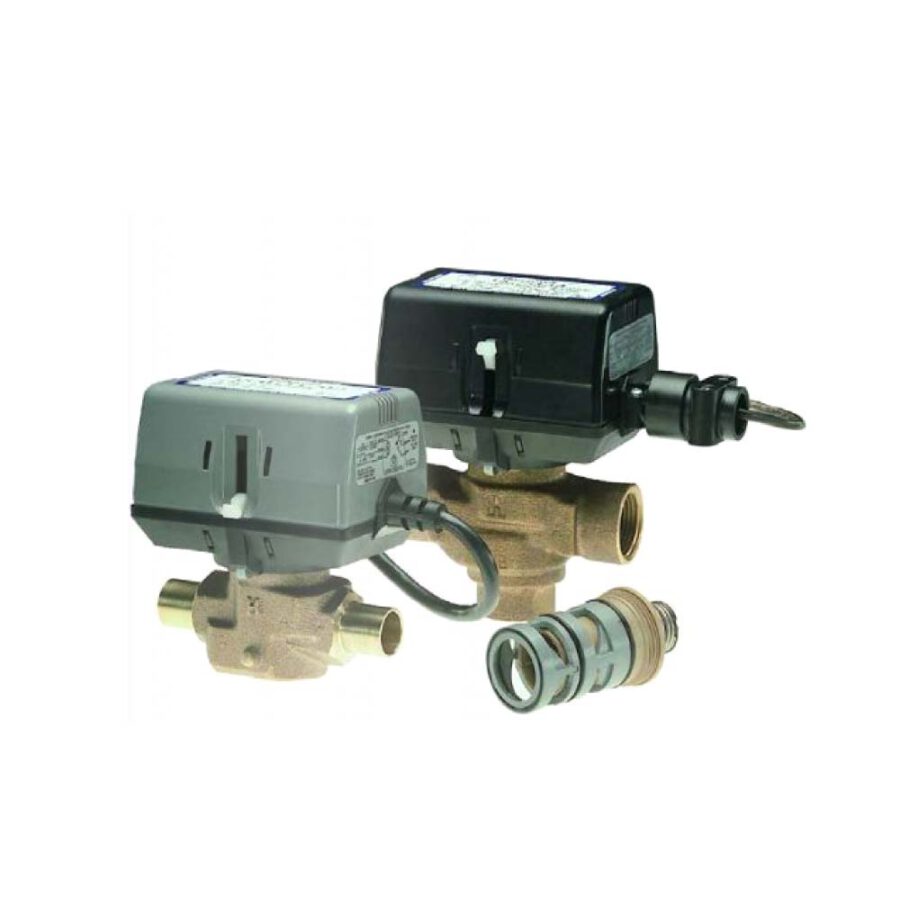 HONEYWELL 2 Way Control Valve 220 Vac. [Proportional] Spring Return ...