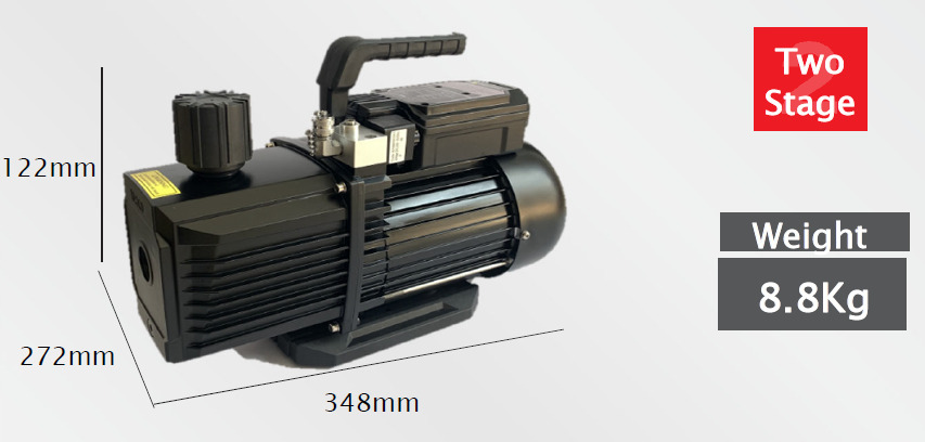 TASCO JAPAN Vacuum Pump, Size 100 liters/minute, 2-Stage type with Anti ...