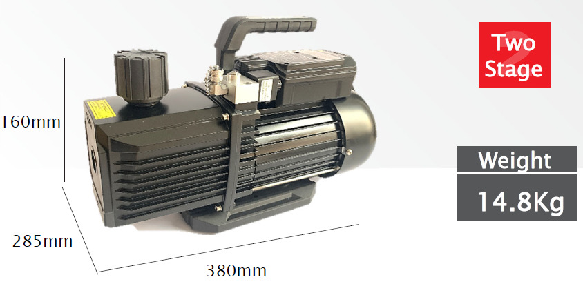 TASCO JAPAN Vacuum Pump, Size 251 liters/minute, 2-Stage type with Anti ...